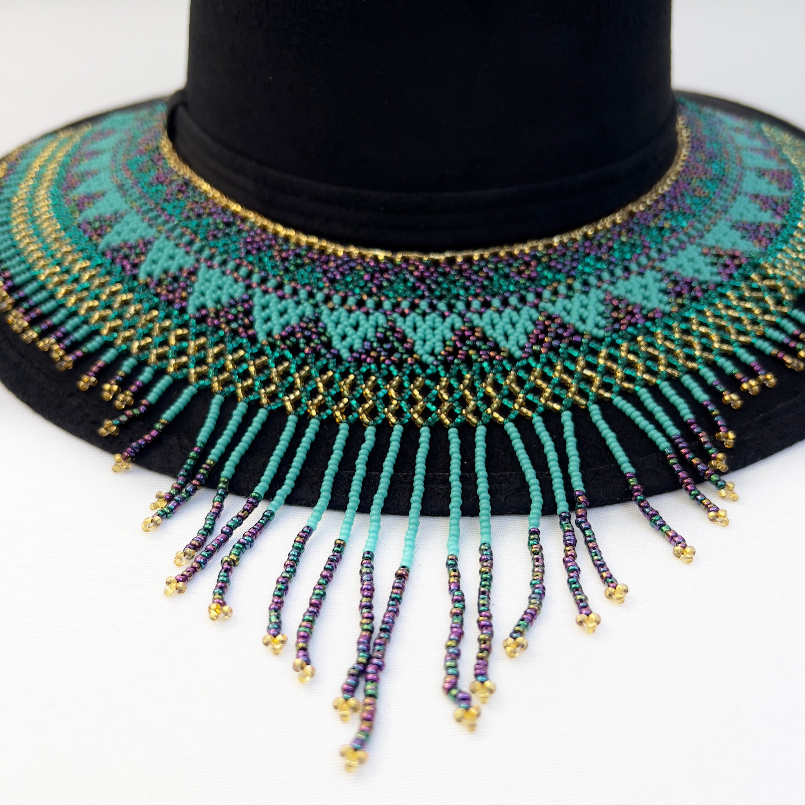 black huichol – Ajua Hat Collection